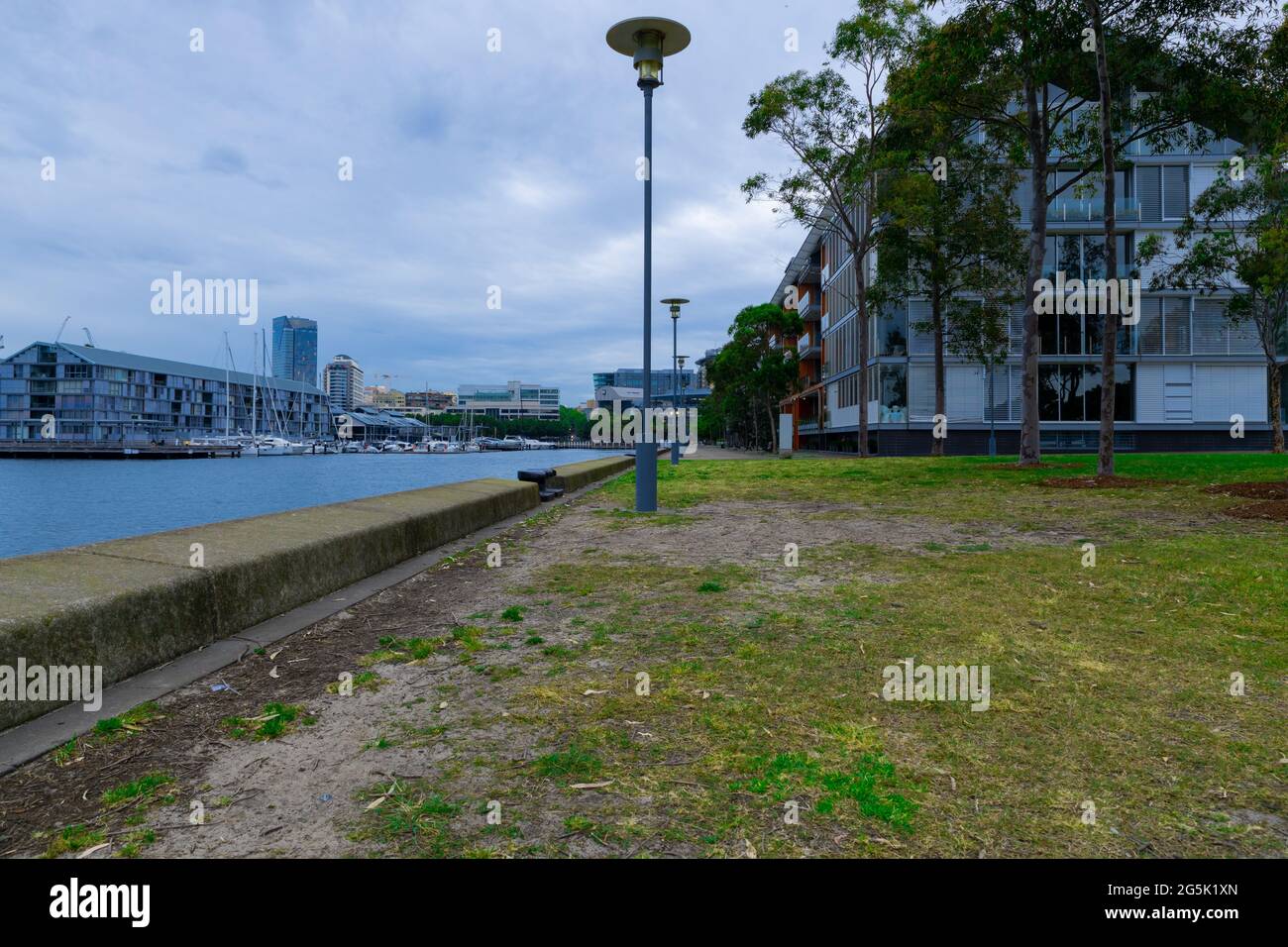 Panorama view of Sydney Harbour NSW Australia lovely turquoise waters ...
