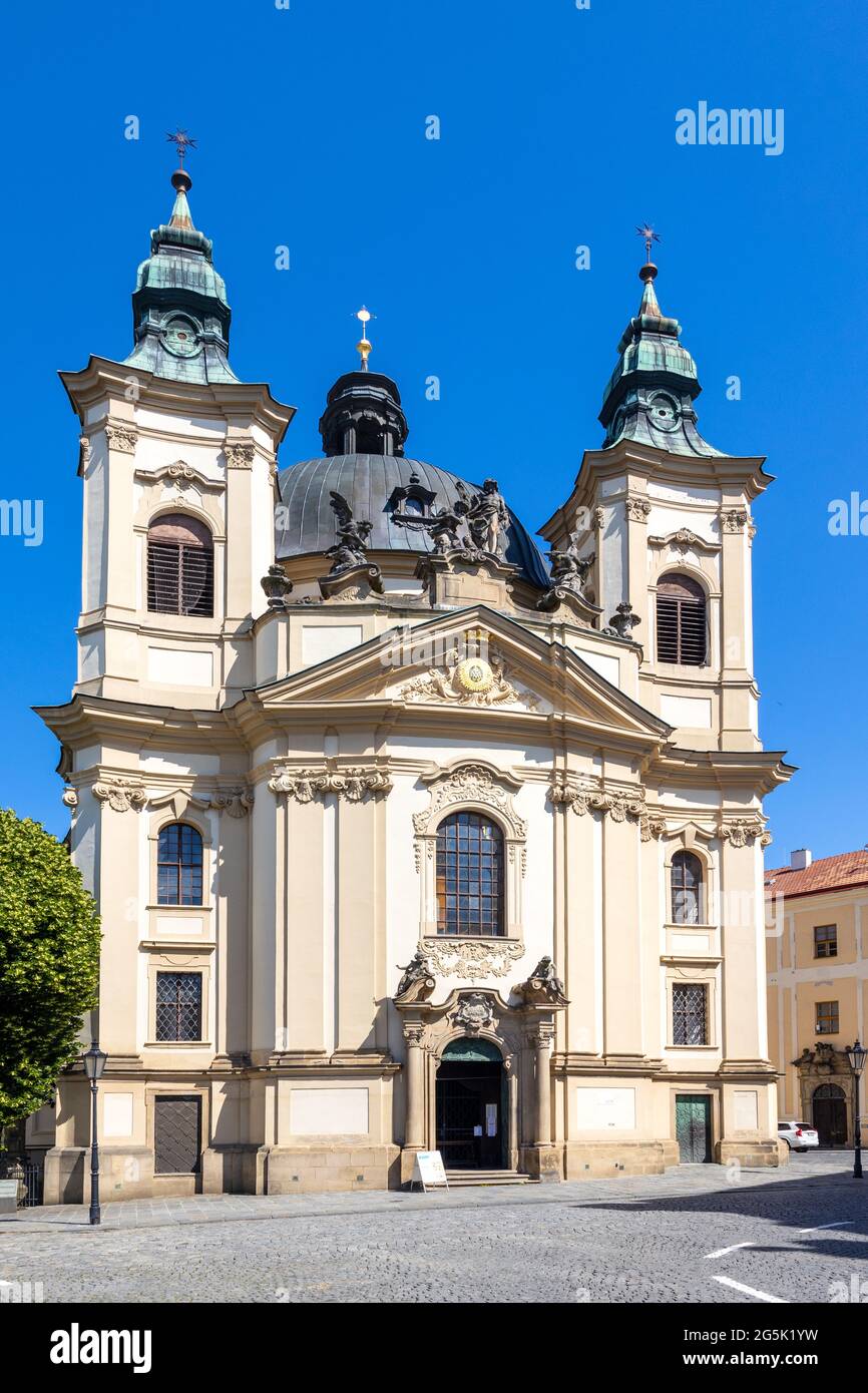 kostel sv. Jana Krtitele, Masarykovo namesti, Kromeriz (UNESCO), Morava ...