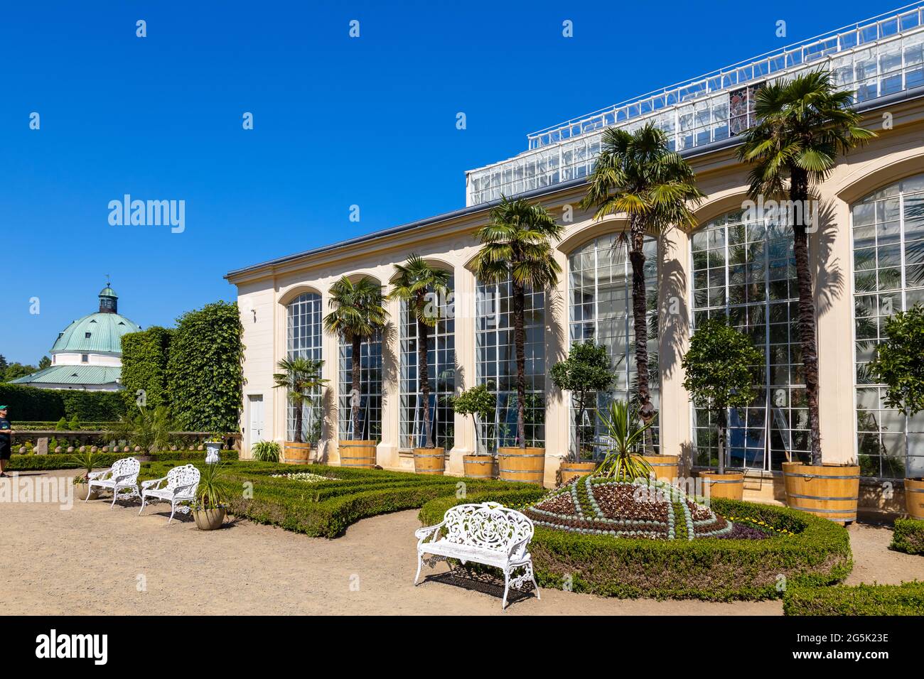 renesancni Kvetna zahrada (17. stol., UNESCO), Kromeriz, Morava, Ceska ...