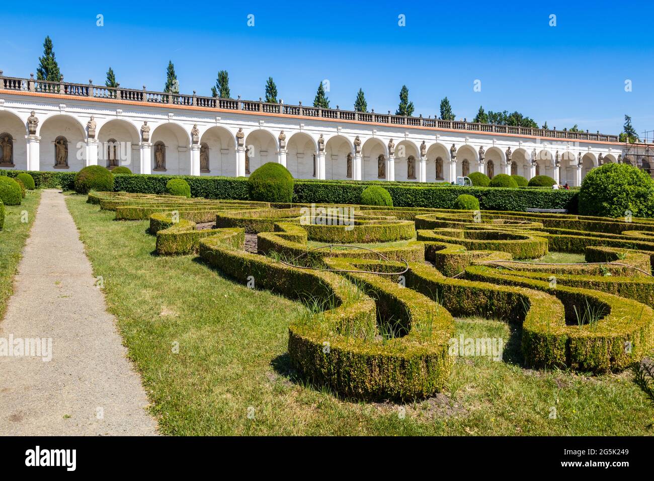 renesancni Kvetna zahrada (17. stol., UNESCO), Kromeriz, Morava, Ceska ...