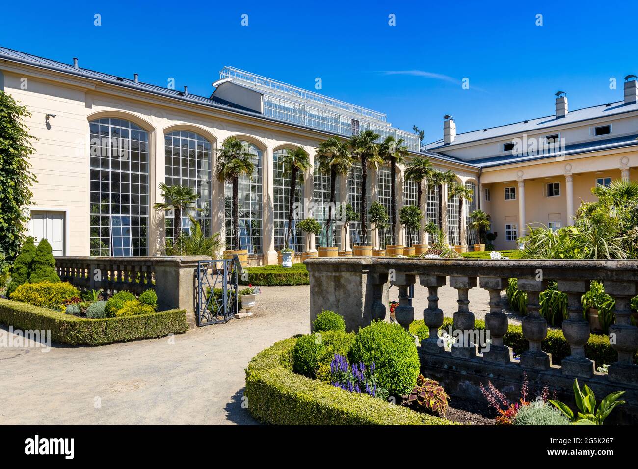 renesancni Kvetna zahrada (17. stol., UNESCO), Kromeriz, Morava, Ceska ...