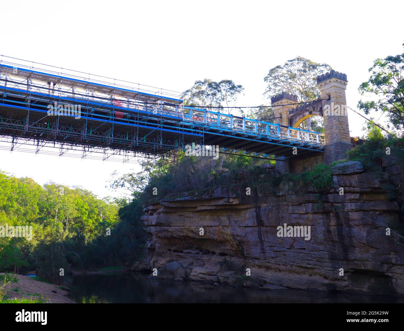 Old bridge in country town of Berry NSW Australia Stock Photo - Alamy
