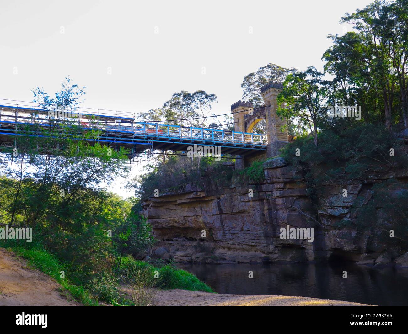 Old bridge in country town of Berry NSW Australia Stock Photo - Alamy