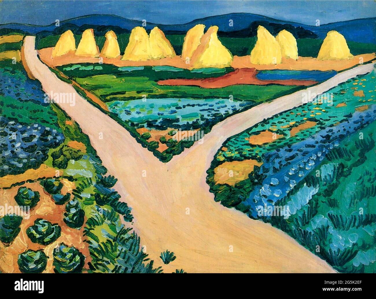 August Macke Paintings High Resolution Stock Photography and Images - Alamy