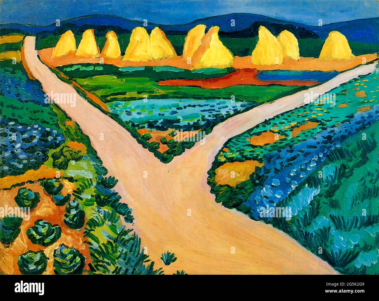 German Expressionism Painting High Resolution Stock Photography and ...