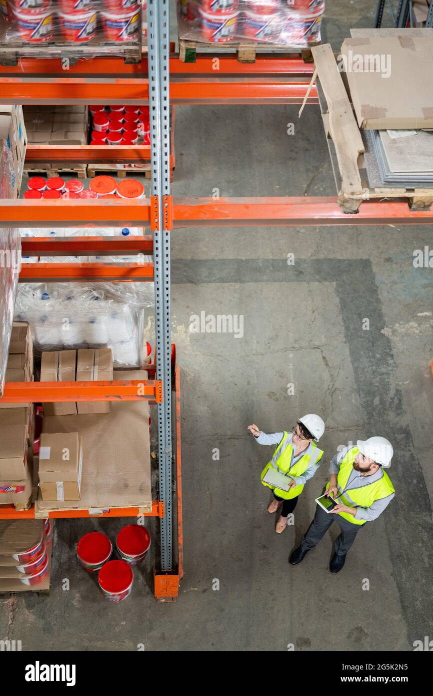 Two warehouse hi-res stock photography and images - Alamy