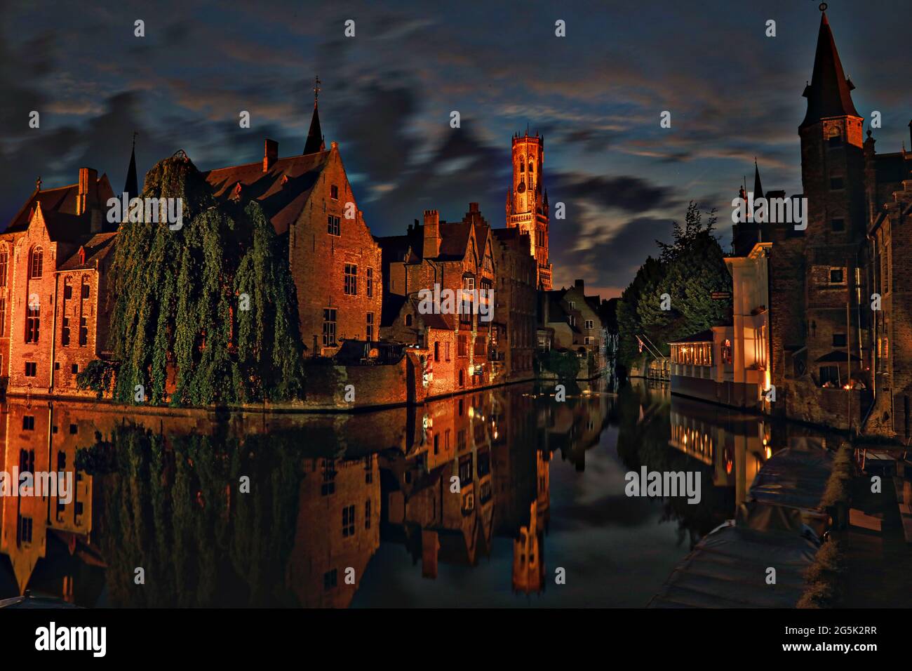 Bruges, medieval buildings Stock Photo - Alamy