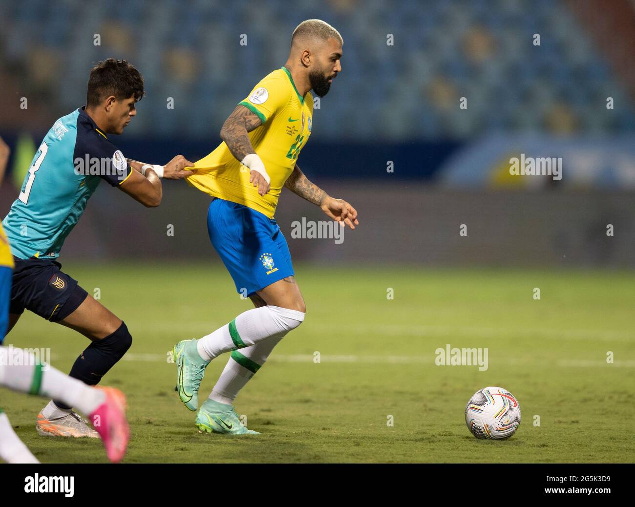 Goiania, Brazil. 27th June 2021; Pedro Ludovico Teixeira Stadium ...