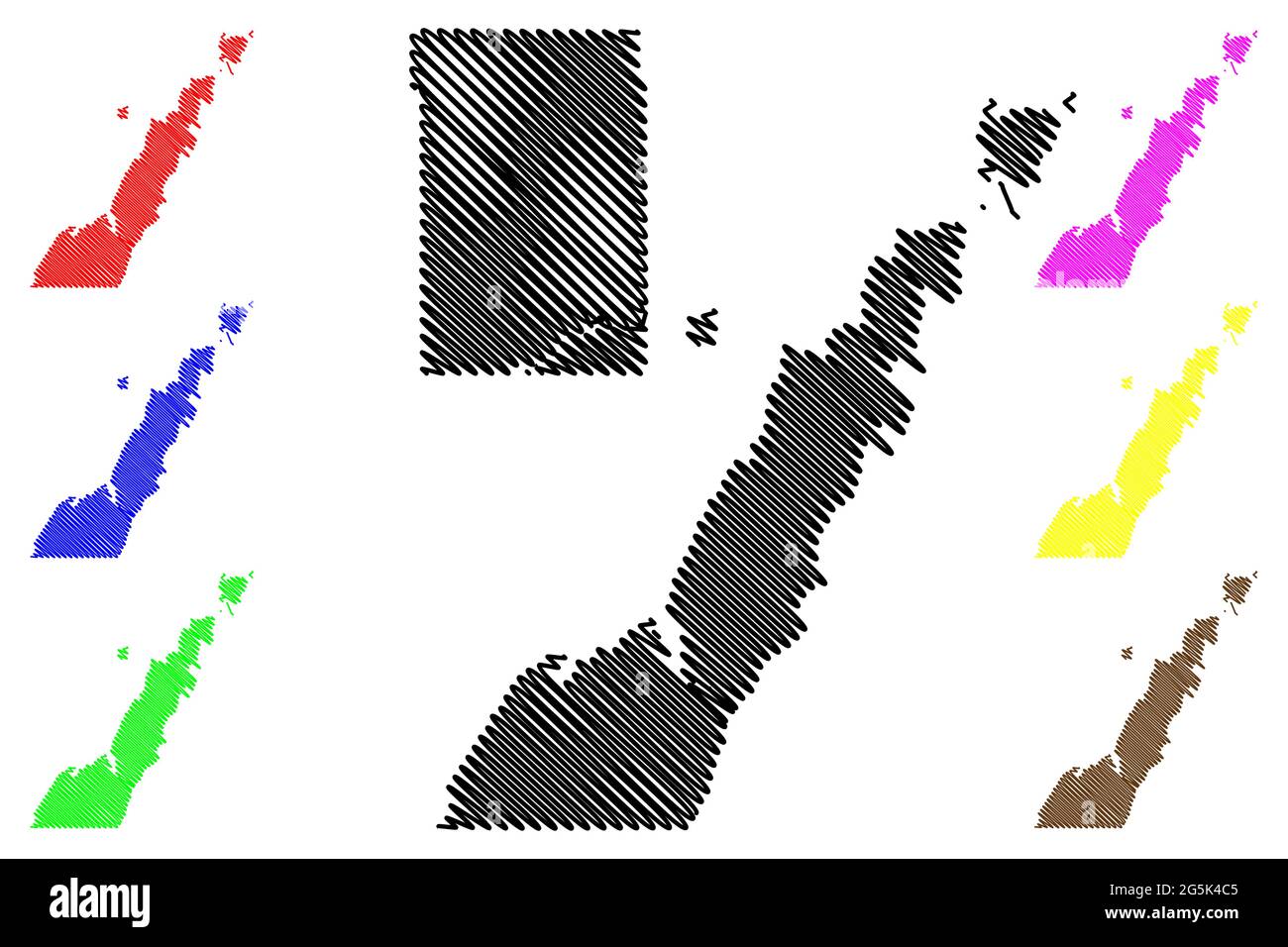 Map of dunn hi-res stock photography and images - Alamy