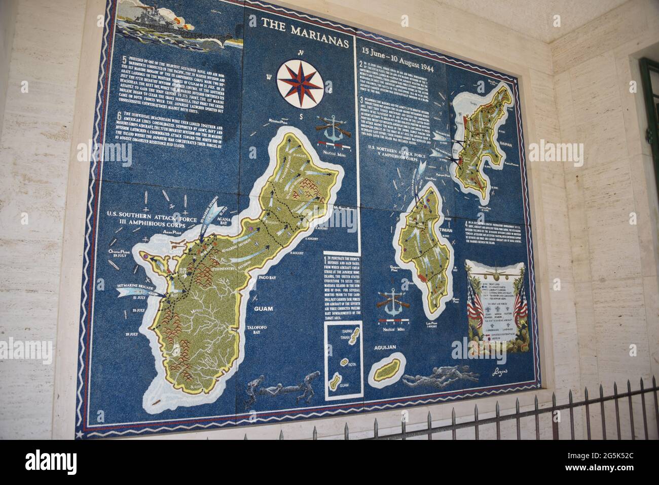 Oahu, HI. U.S.A. 6/5/2021. National Memorial Cemetery of the Pacific ...
