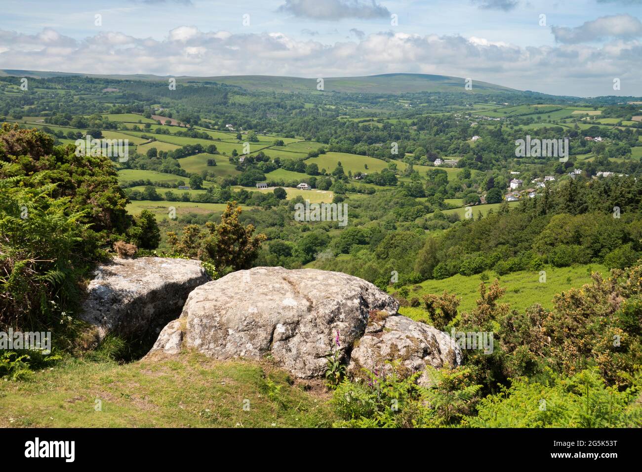 Chagford scene hi-res stock photography and images - Alamy