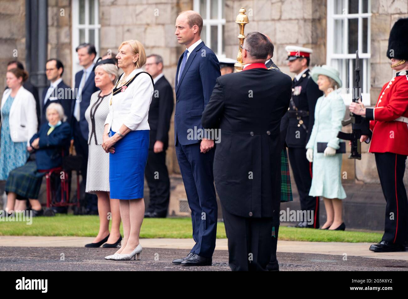 The Duke of Cambridge, known as the Earl of Strathearn in Scotland, who ...