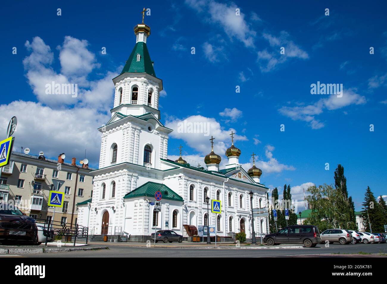 Military Resurrection Cathedral during the Silk Way Rally 2021's ...