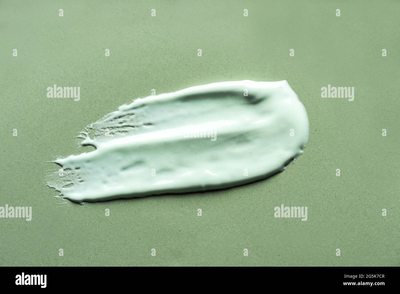 Alginate mask or green clay bentonite facial mask, body wrap sample ...