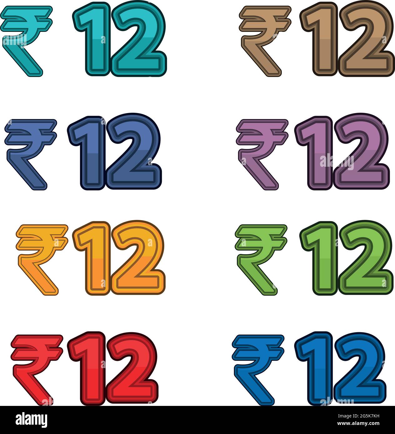 Illustration 12 Stock Vector Images - Alamy