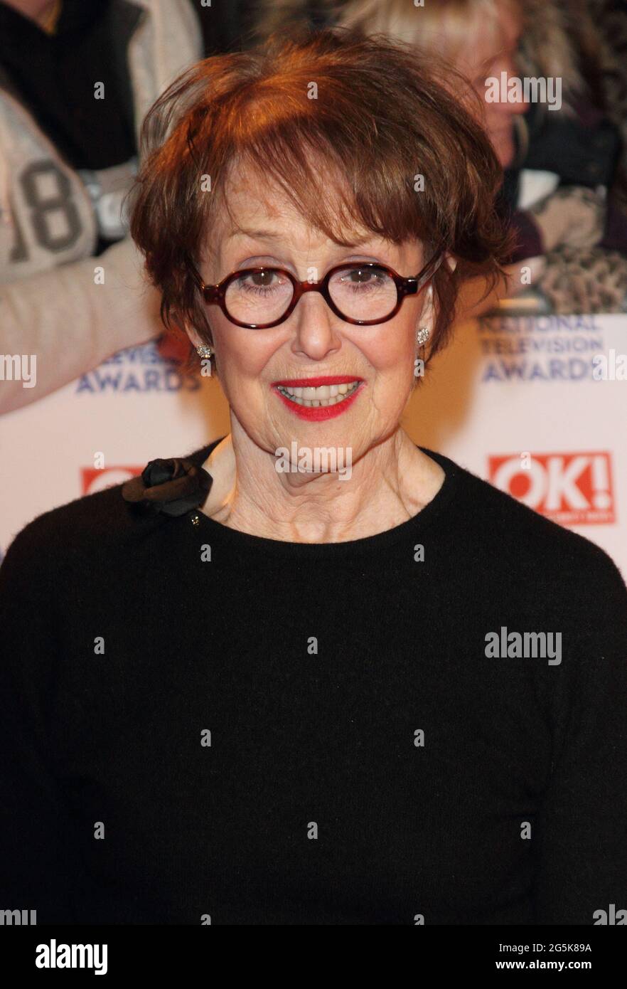 London, UK. Una Stubbs at the National Television Awards at the O2 ...