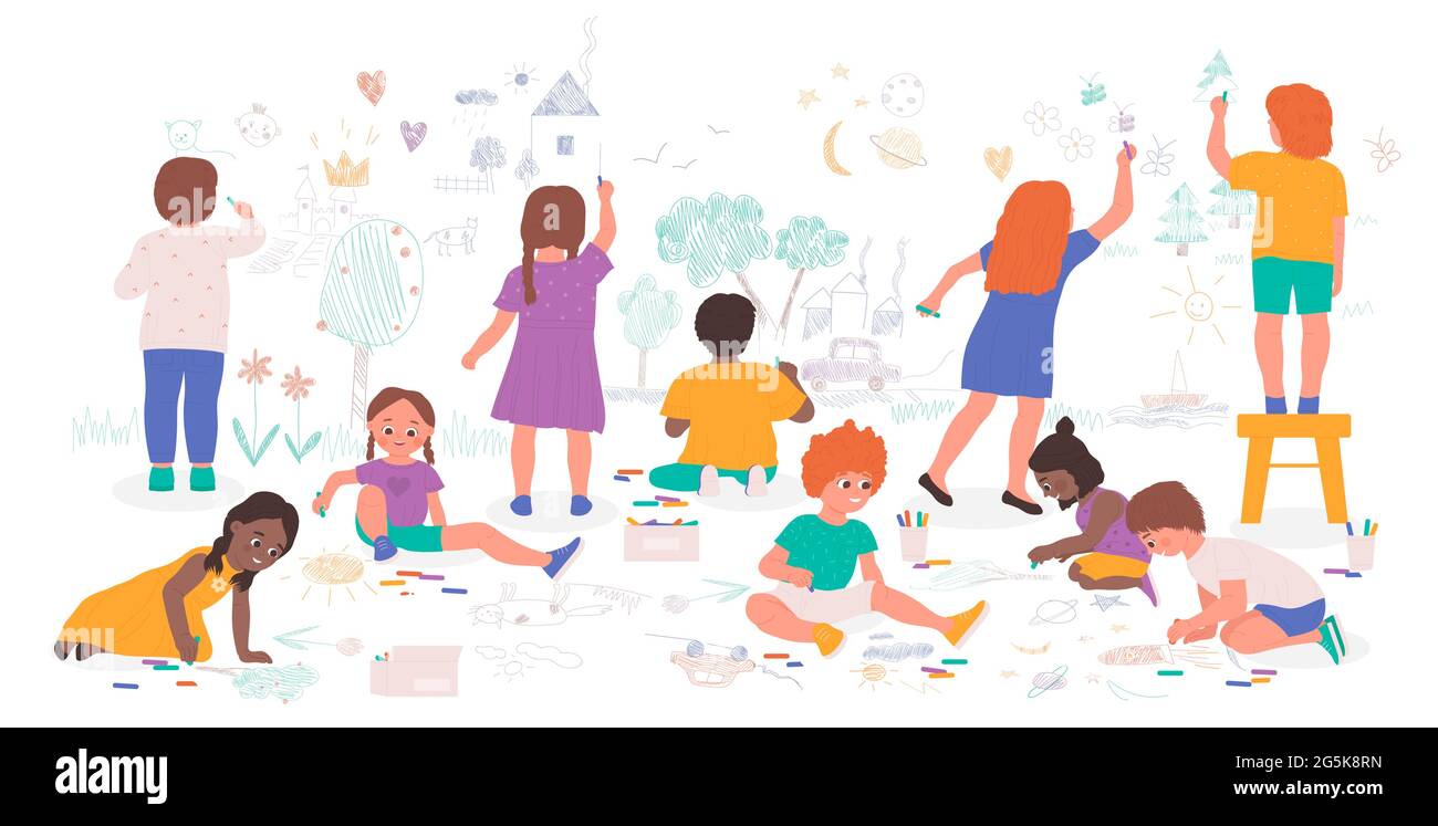 Imagination Drawing For Kids