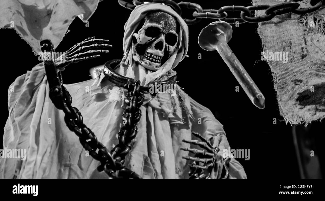 Body chains Black and White Stock Photos & Images - Alamy