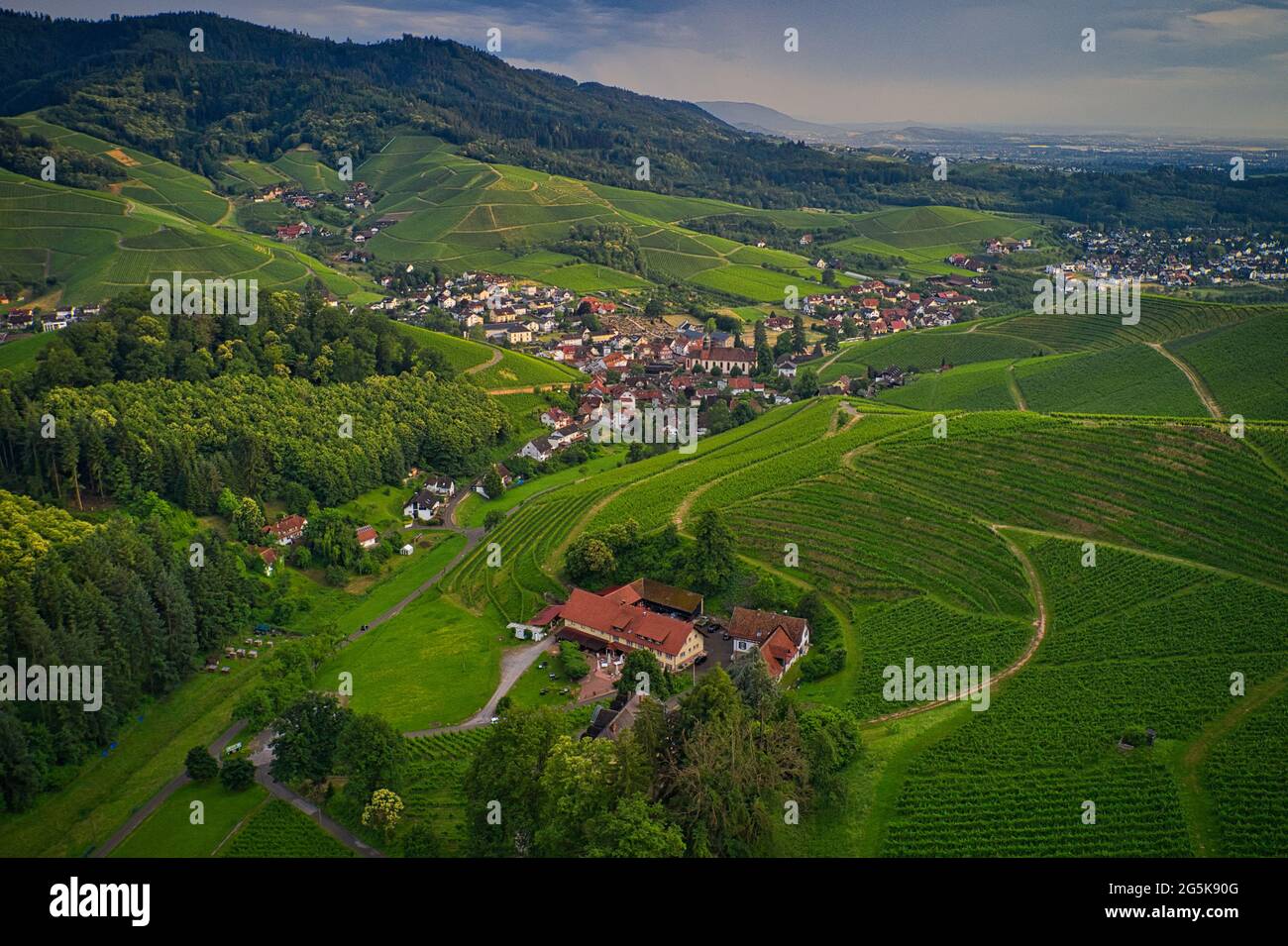 Durbach Schloss Staufenberg Schwarzwald Black Forest Germany Stock ...