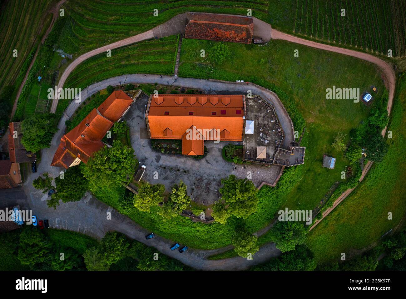 Durbach Schloss Staufenberg Schwarzwald Black Forest Germany Stock ...