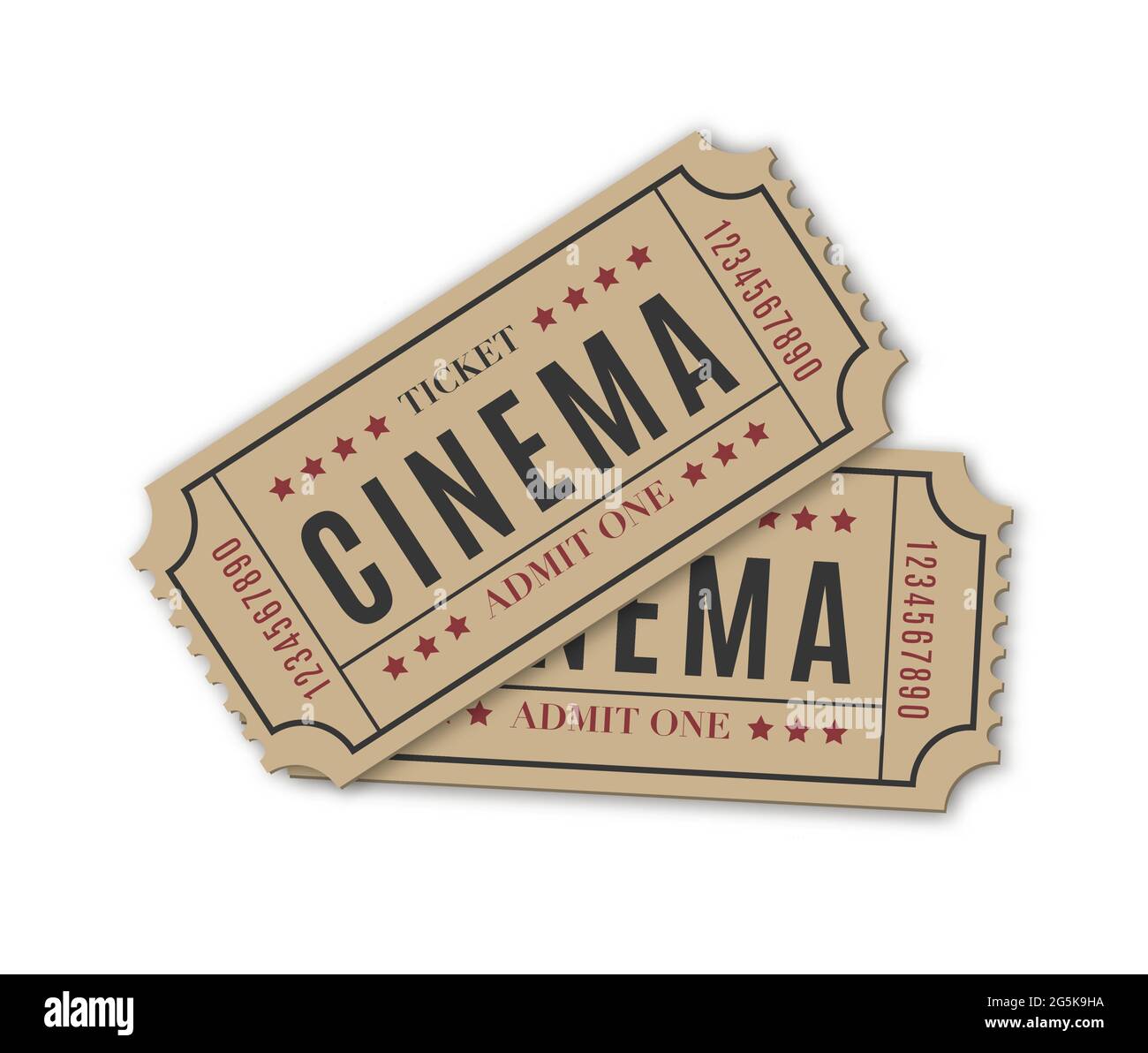 Movie Ticket Vector