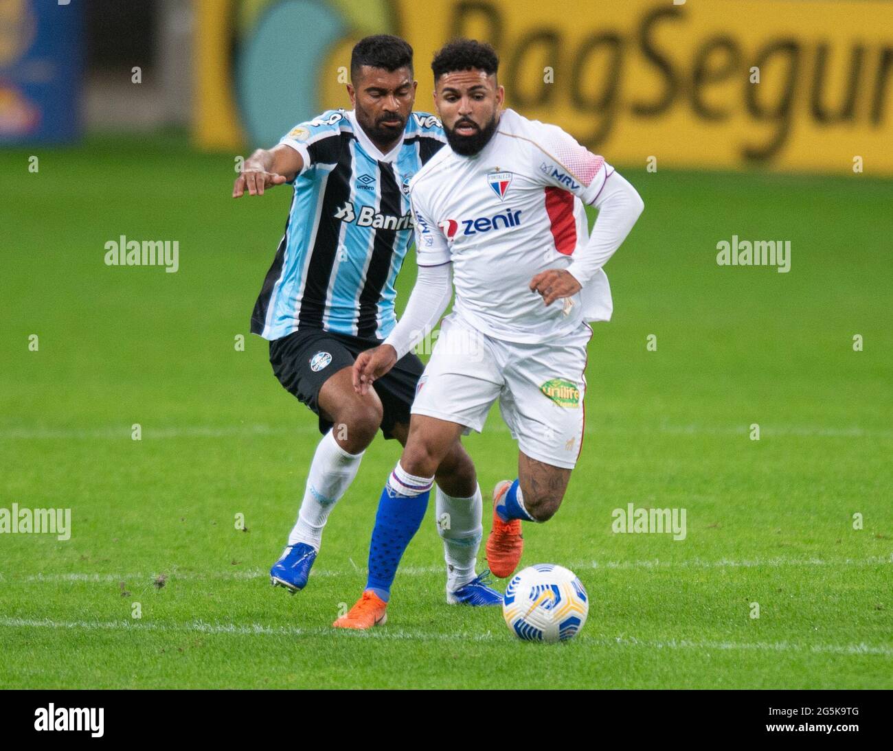 27nd June 2021; Arena do Gremio, Porto Alegre, Brazil; Brazilian Serie ...
