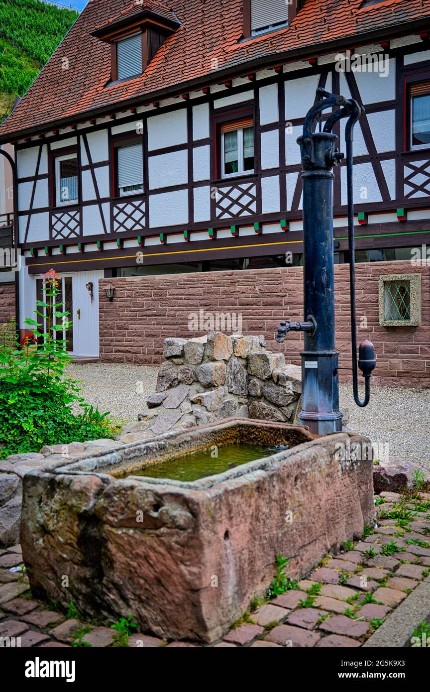 Durbach Schloss Staufenberg Schwarzwald Black Forest Germany Stock ...