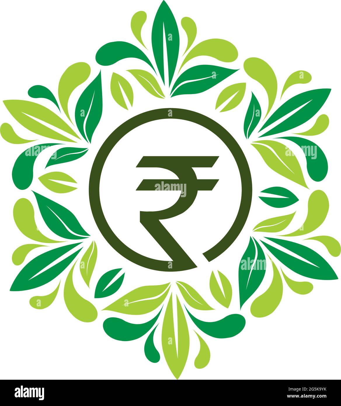 Rupee tree Stock Vector Images - Alamy