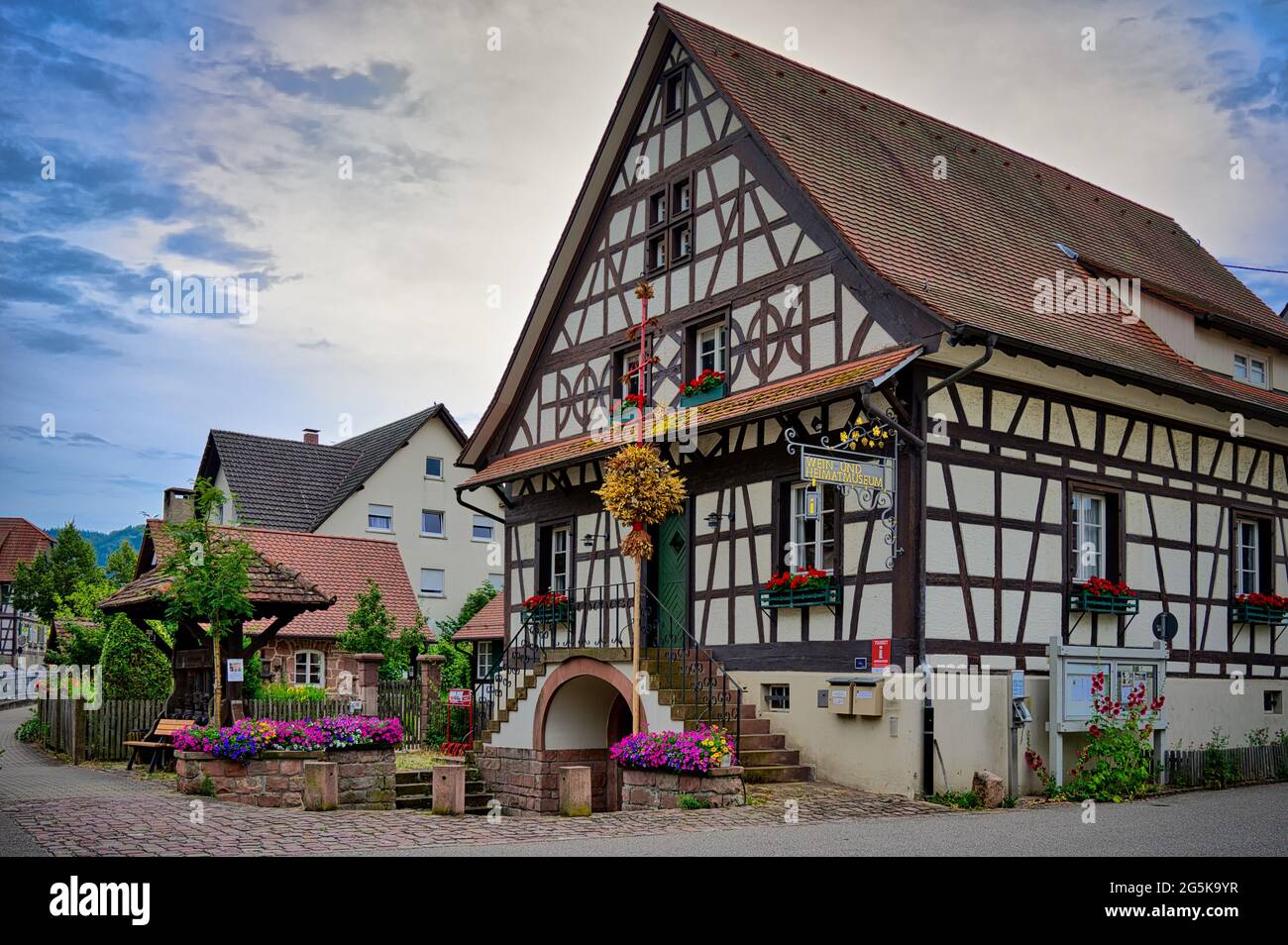 Durbach Schloss Staufenberg Schwarzwald Black Forest Germany Stock ...