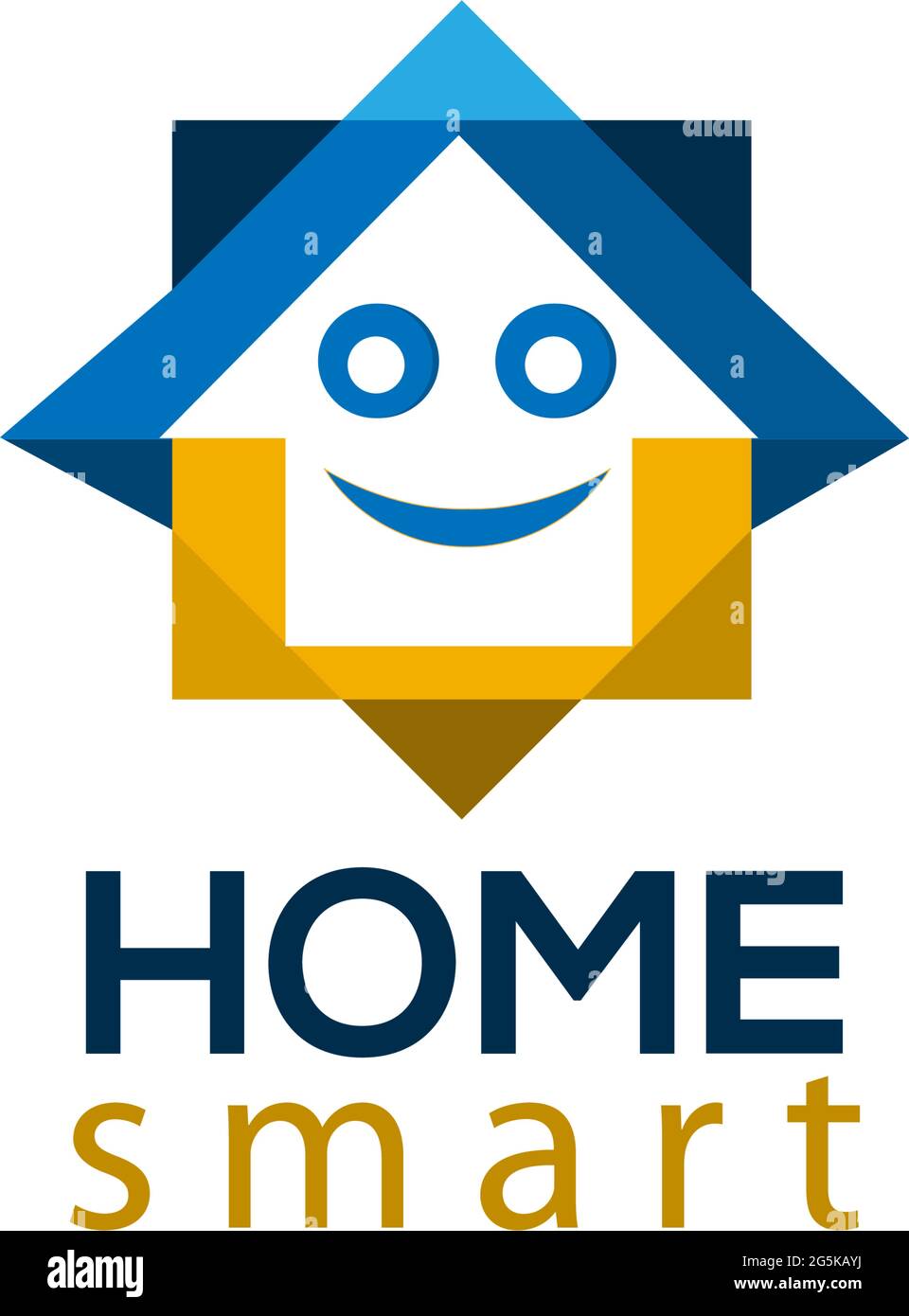 Home smart stock logo vector. Abstract house logo. Vector Illustration ...