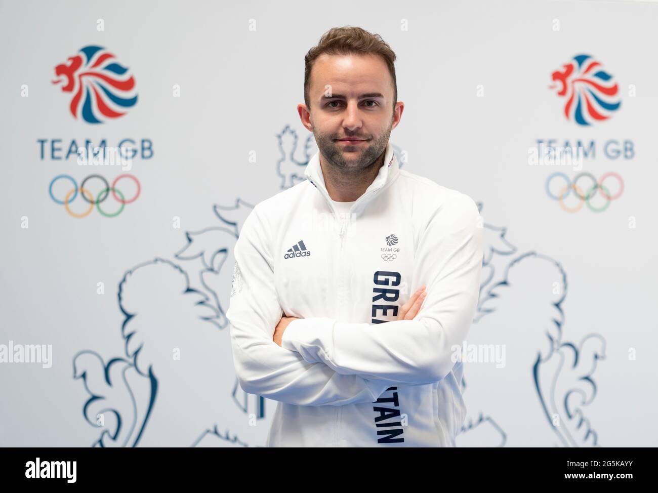 Ben Lane during the kitting out session for the Tokyo Olympics 2020 at ...