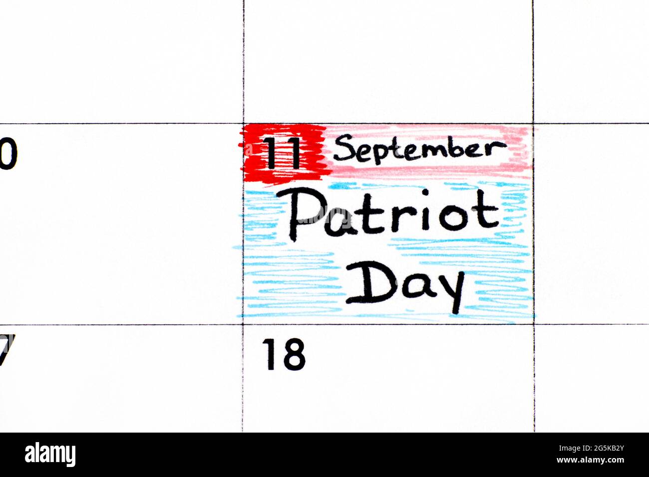 Patriot day in united Cut Out Stock Images & Pictures - Alamy