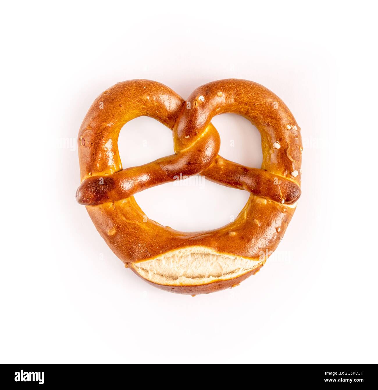 Flat lay concept food photography of lace bread isolated on a white ...