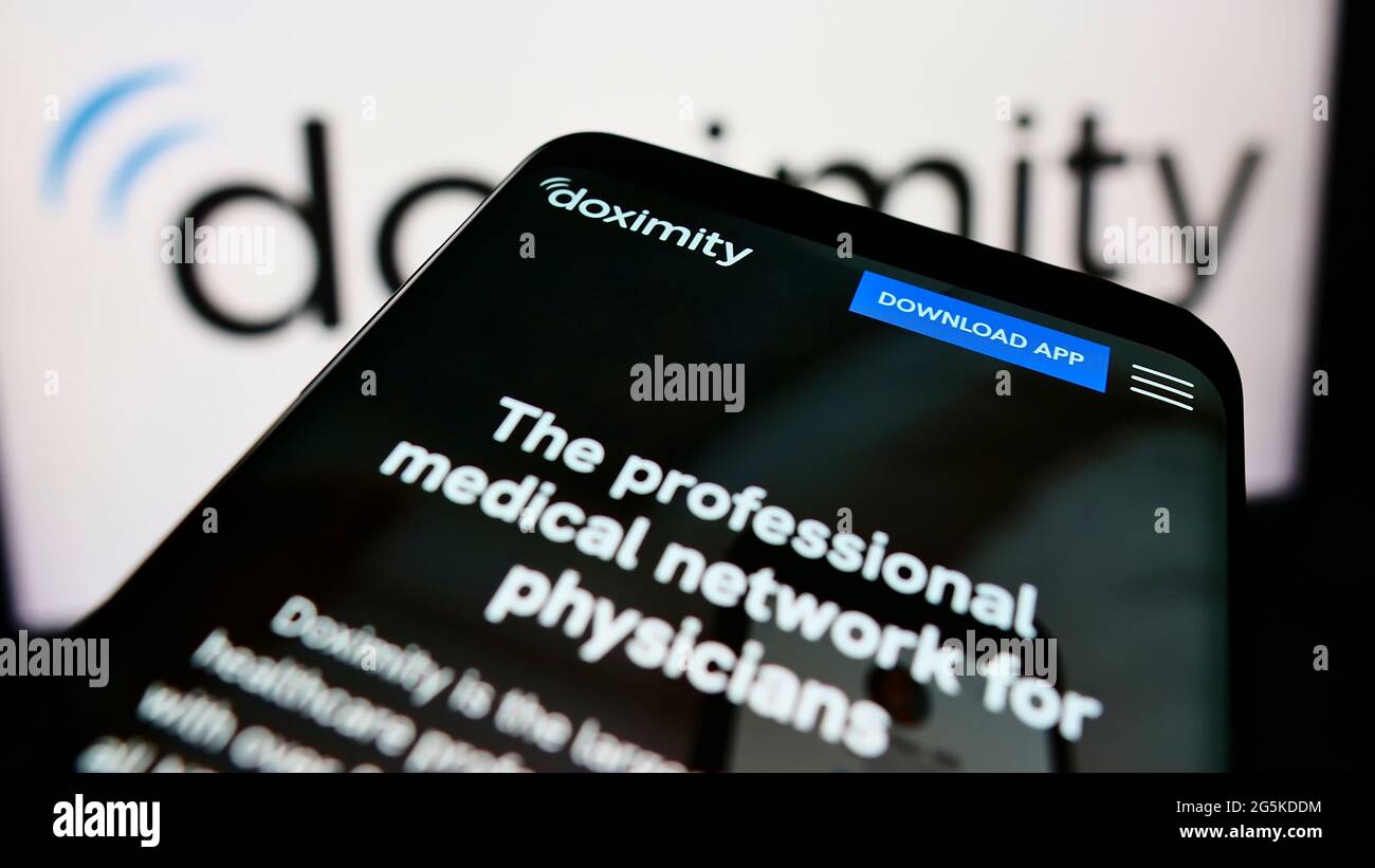 Doximity logo hi-res stock photography and images - Alamy