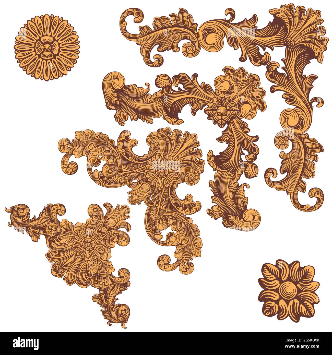 baroque corner design