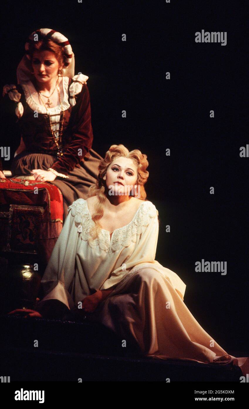 l-r: Leah-Marian Jones (Emilia), Elena Prokina (Desdemona) in OTELLO by ...