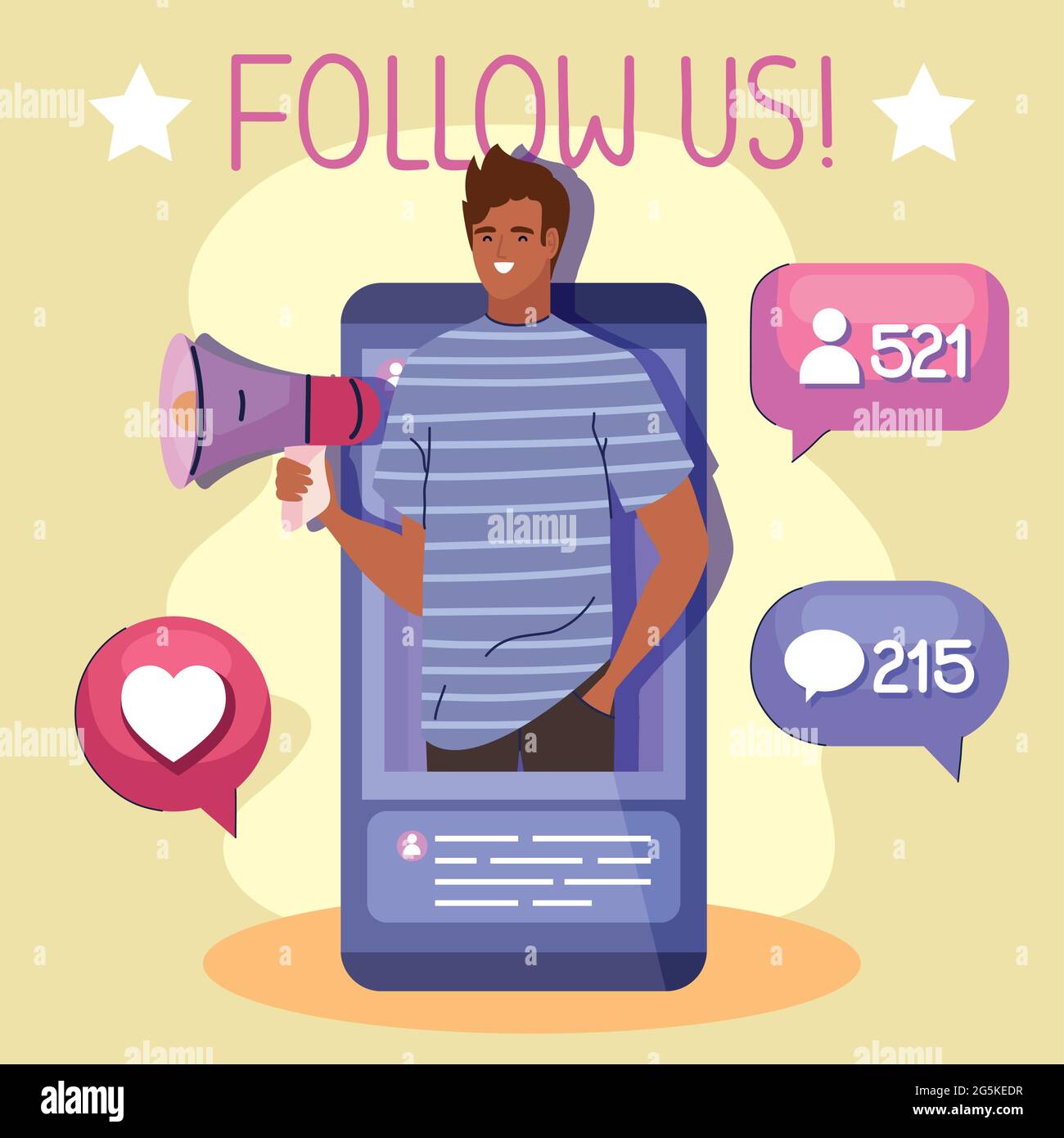 Us fans Stock Vector Images - Alamy