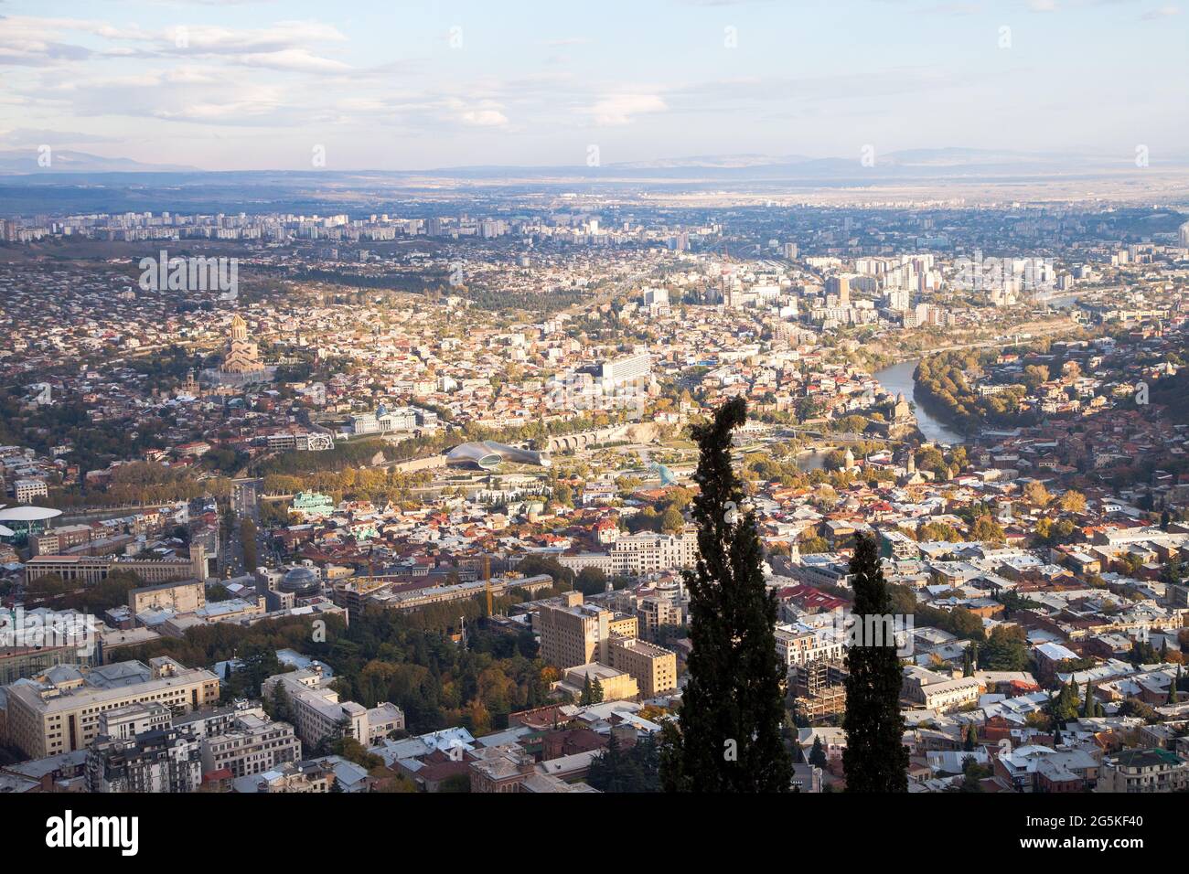 Aerial View Of Tbilisi High Resolution Stock Photography and Images - Alamy