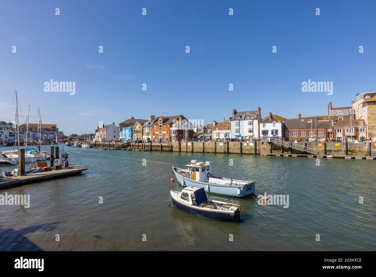 Pretty attractive moor mooring moored coastline estuary hi-res stock ...
