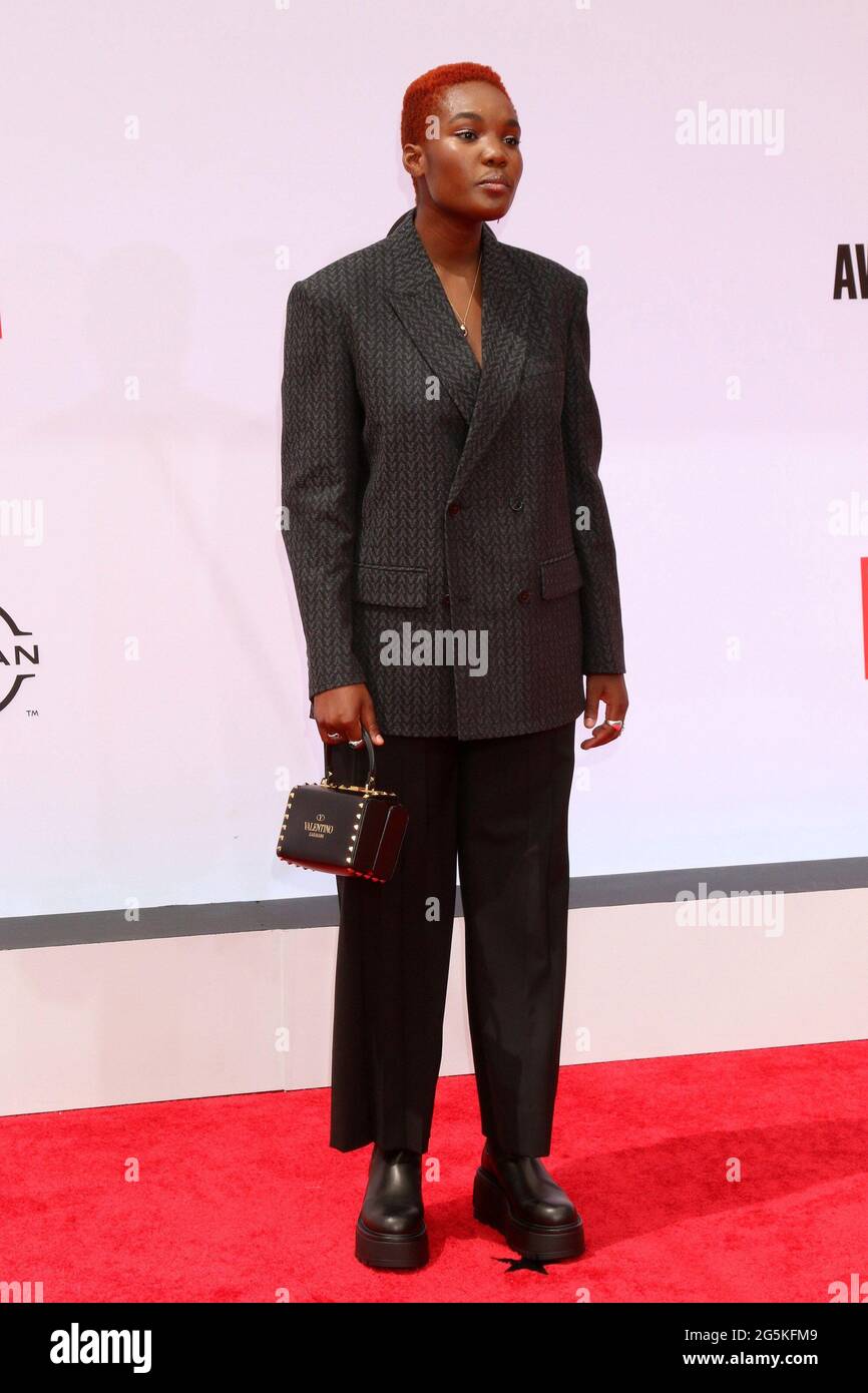 Los Angeles, CA. 27th June, 2021. Arlo Parks at arrivals for BET Awards ...