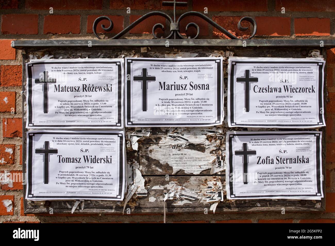 Obituary symbol hi-res stock photography and images - Alamy