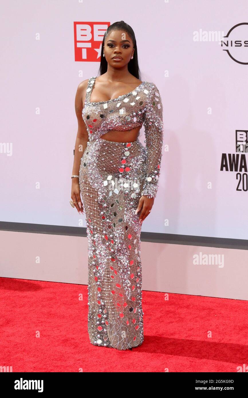 Los Angeles, CA. 27th June, 2021. JT aka Jatavia Shakara Johnson at ...