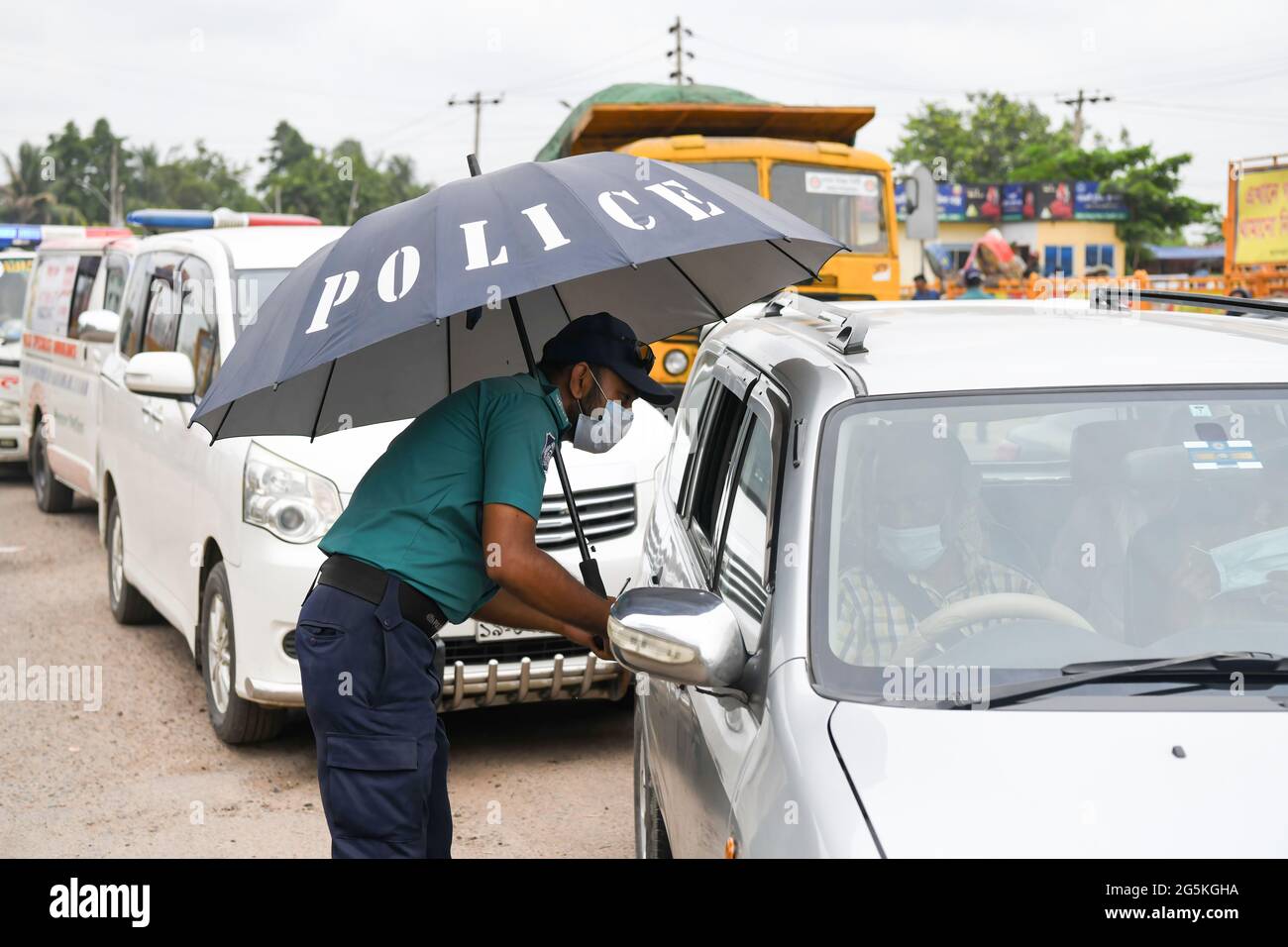Police checkpoint photo hi-res stock photography and images - Alamy
