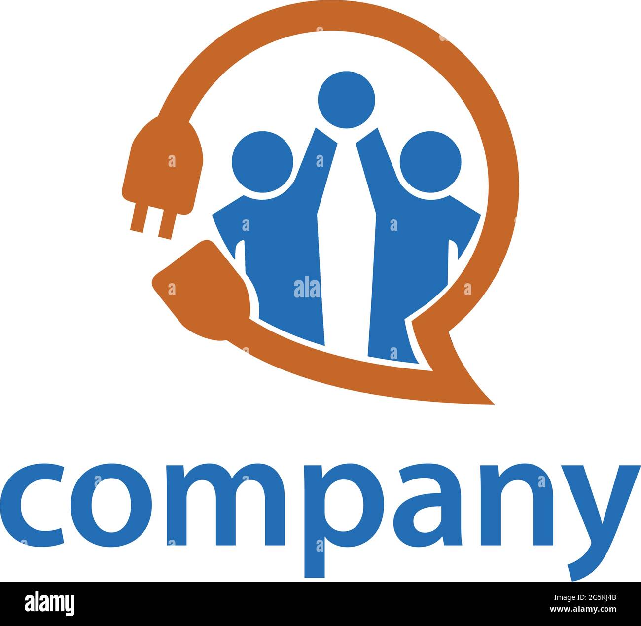 Community people concept. Icon of people together Stock Vector Image ...