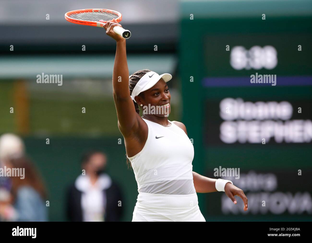 Sloane stephens wimbledon 2021 hi-res stock photography and images - Alamy