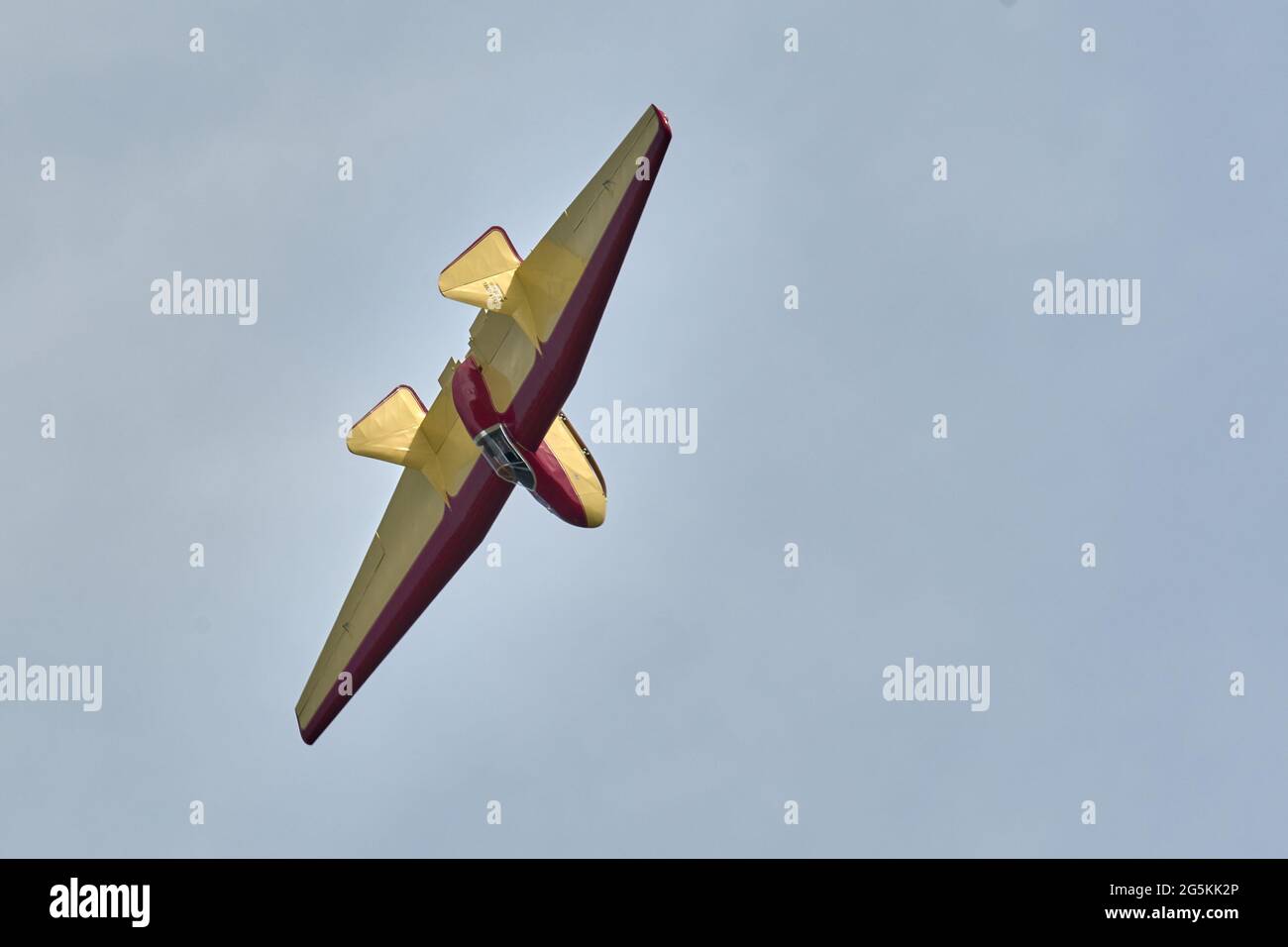 Fauvel AV36 glider in flight Stock Photo - Alamy