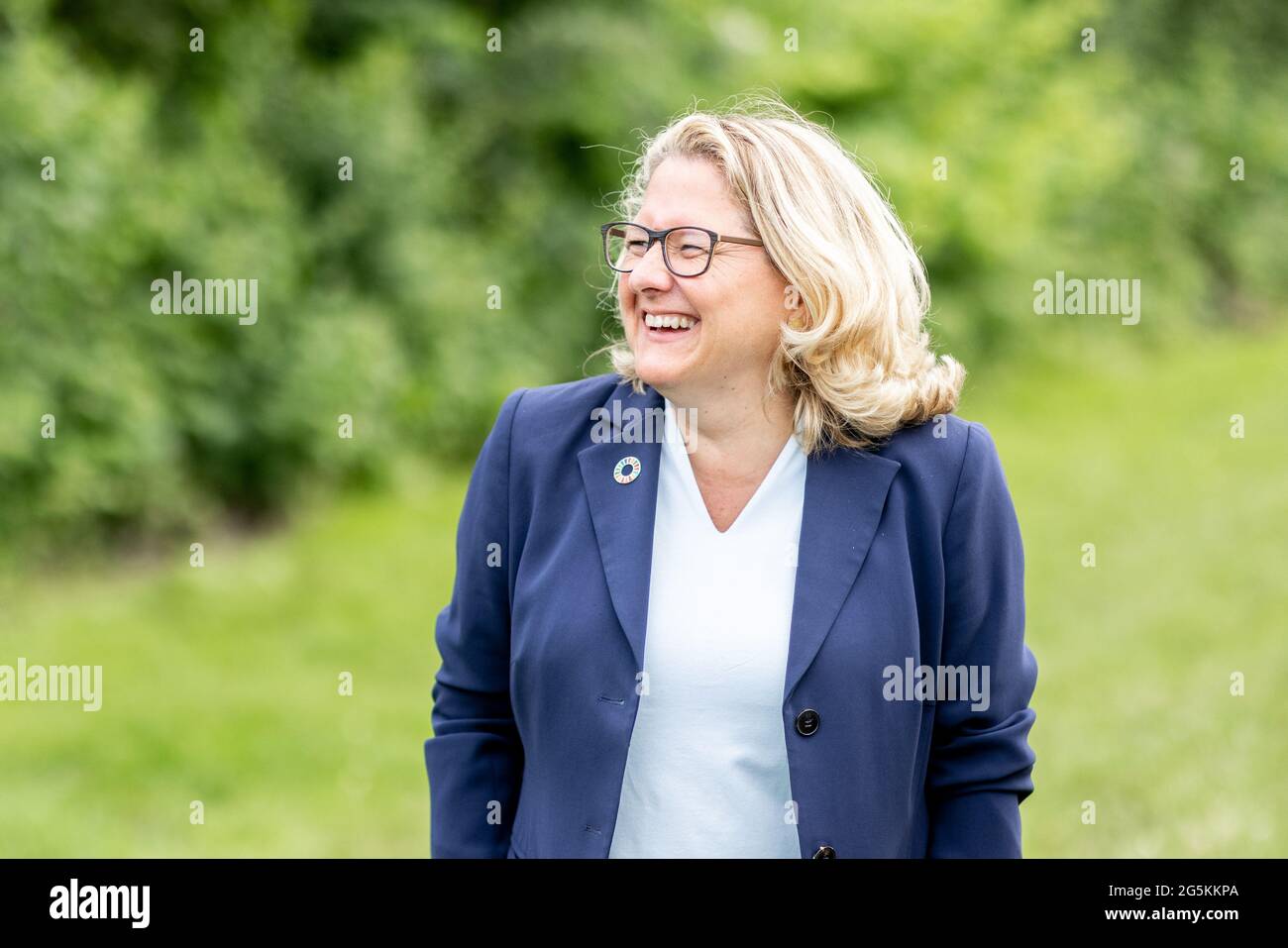 Aachen, Germany. 28th June, 2021. Svenja Schulze (SPD), Federal ...