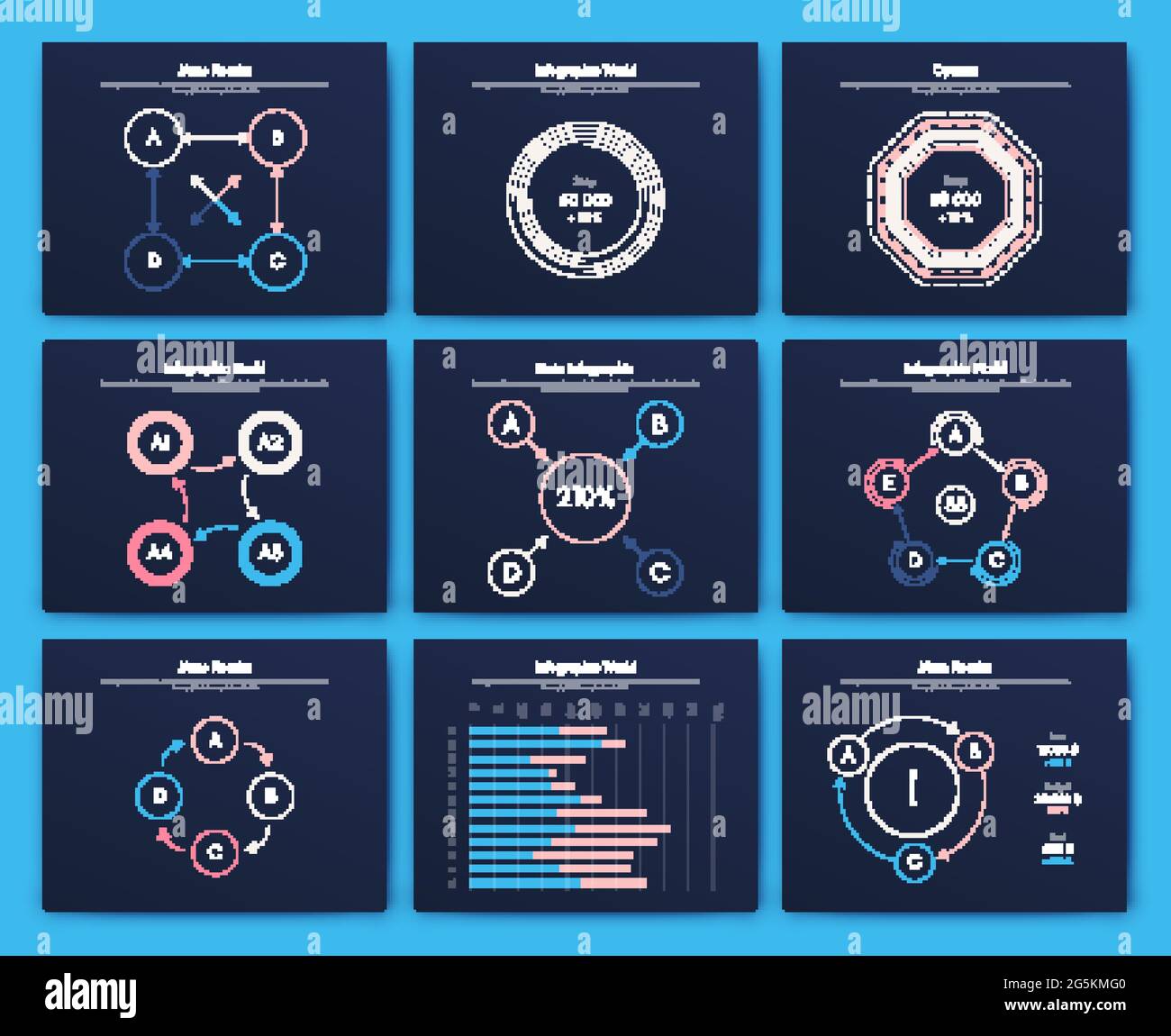 Modern infographic vector elements for business brochures. Use in ...