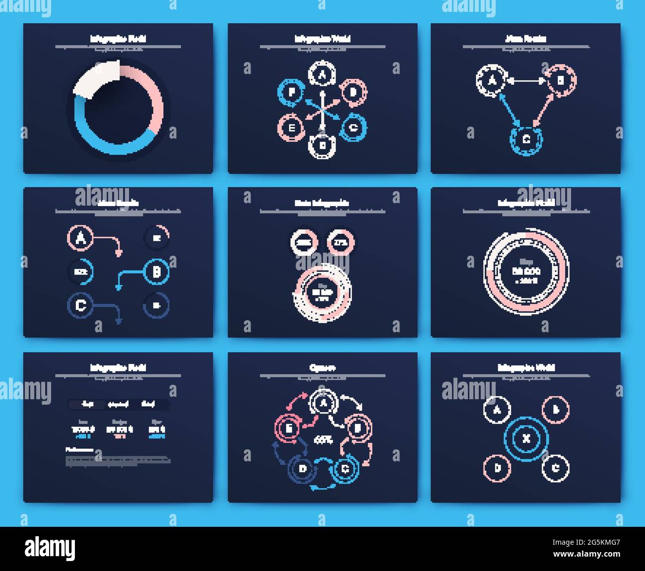 Modern infographic vector elements for business brochures. Use in ...