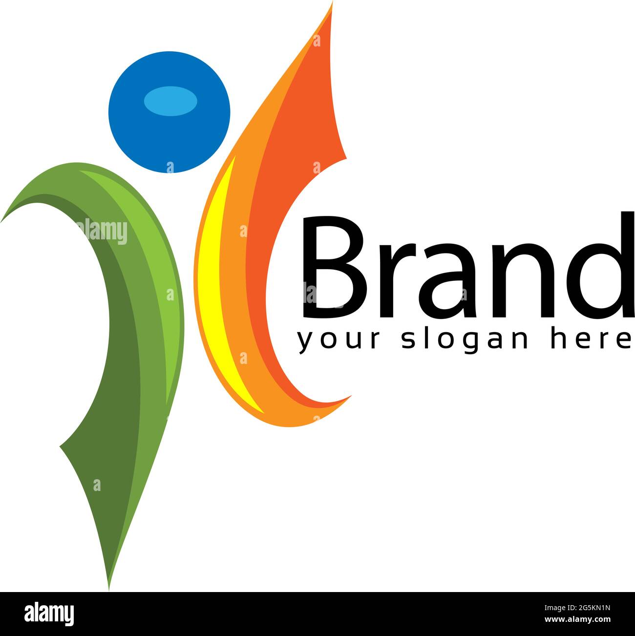 Active Person logo vector, Colorful people Stock Vector Image & Art - Alamy